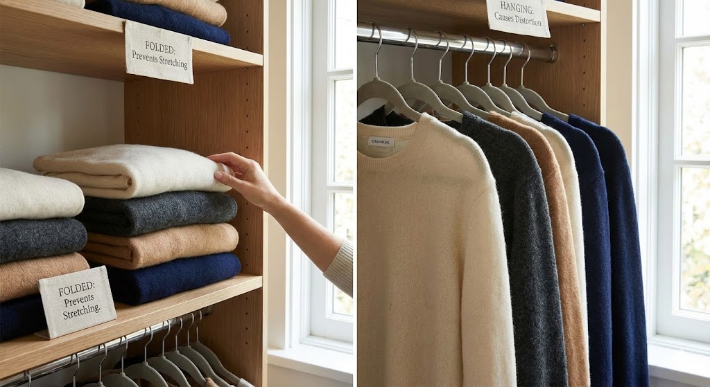 How to care for cashmere sweaters and avoid common mistakes