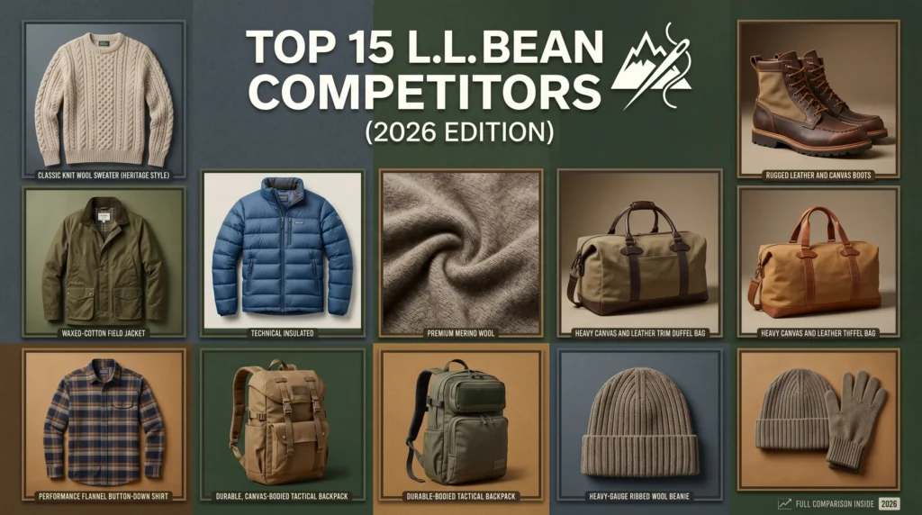 15 Brands Like L.L. Bean for High-Quality Outdoor Apparel (2026)